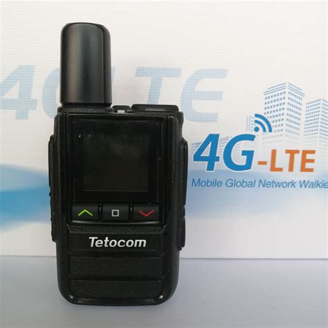 Mini Shape 4g Lte Poc Global Network Sim Card Handheld Radio