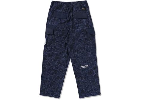 Bape X Alpha Industries 6 Pocket Pants Navy Mens Fw23 Us