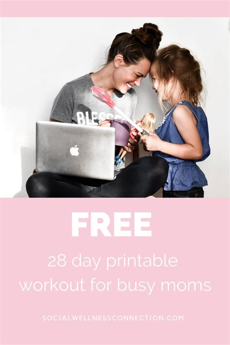 Free Busy Mom Workout Plan