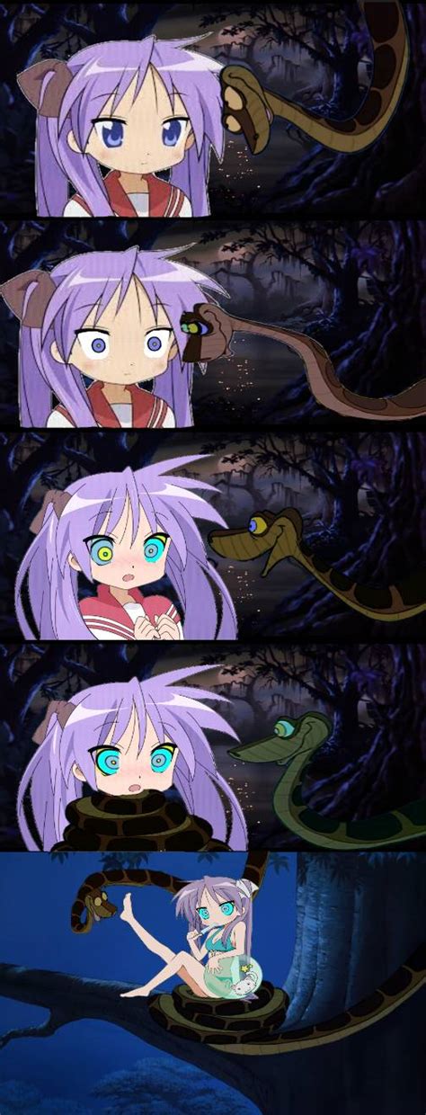 Comic Kaa And Kagami Hiiragi By Hypnobot77 On Deviantart