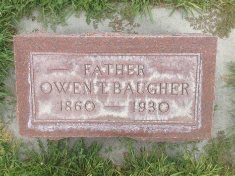 Owen Thomas Baugher 1860 1930 Memorial Find A Grave