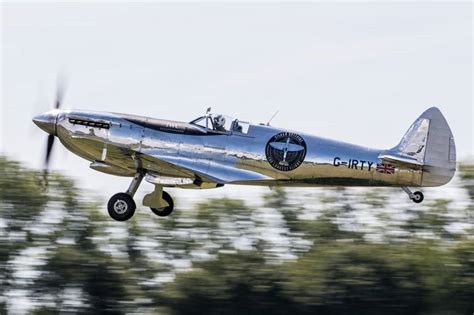 Silver Spitfire Leaves Uk To Embark On Worldwide Flight Blog Before Flight Aerospace And