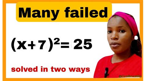 A Nice Quadratic Algebra Simplification Math Problemsolve For X Youtube