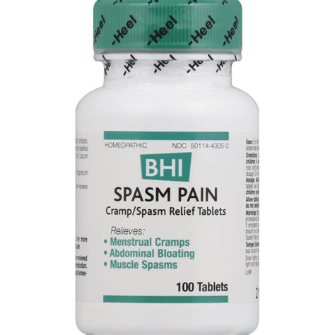 Heel Spasm Pain Tablets 100 Each Instacart