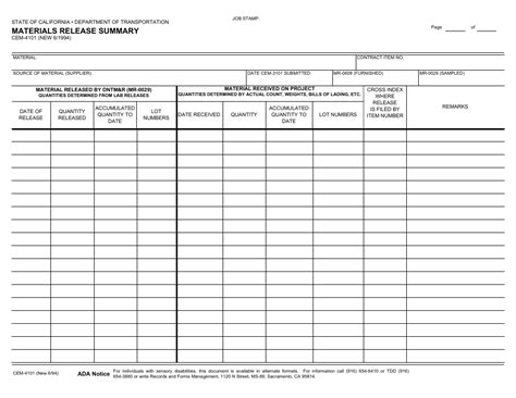 Form Cem 4101 Fill Out Sign Online And Download Fillable Pdf
