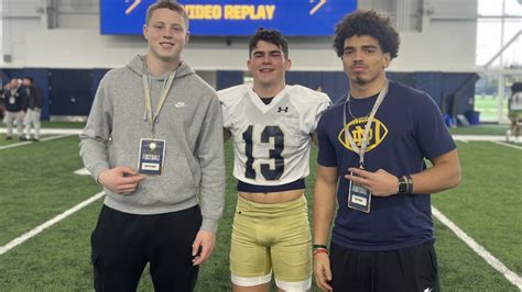 2025 Lb Grant Beerman Has Another Great Notre Dame Experience Irish