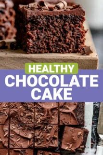 Healthy Chocolate Cake Whole Wheat And Lower Calorie