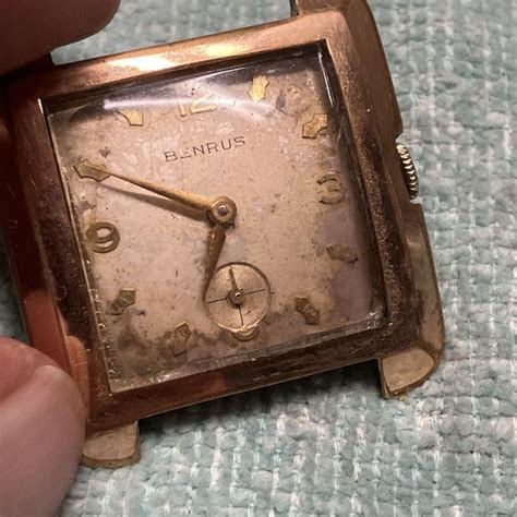 Vintage Benrus Watch Large Size Working Watchcharts Marketplace