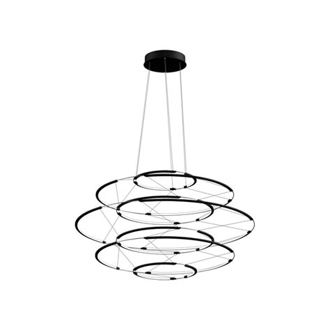 Nemo Lighting Drop 7 Pendant 2700k Black Pre Used Design Franckly