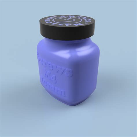 Vase Mode Jam Jar Storage Container With Editable Fusion 360 Files