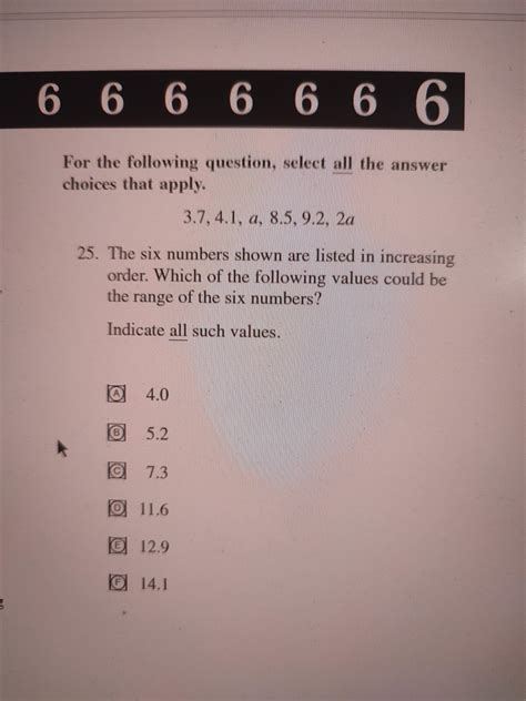 Section 6 Ques 25 From Paper Based Gre Testsecond Edition Rgre
