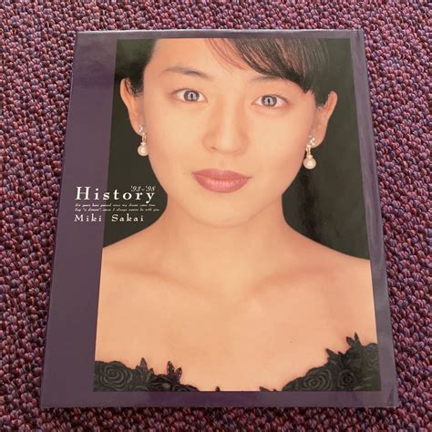 Yahooオークション 酒井美紀 写真集 History93〜98