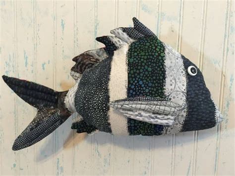 Fish Throw Pillow Sheepshead Sh001 Batik Fish By Damseldreams Fish