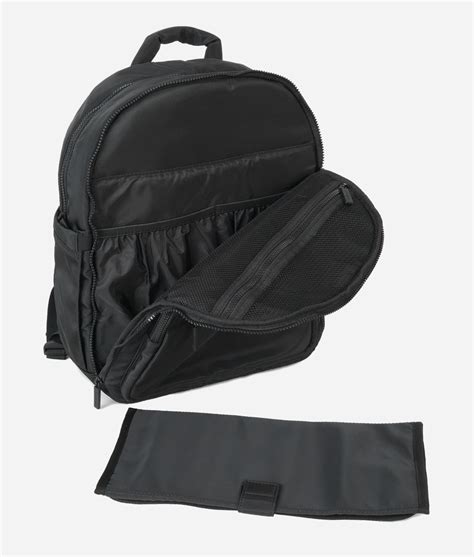 The Nylon Diaper Pack Black Fawn Design