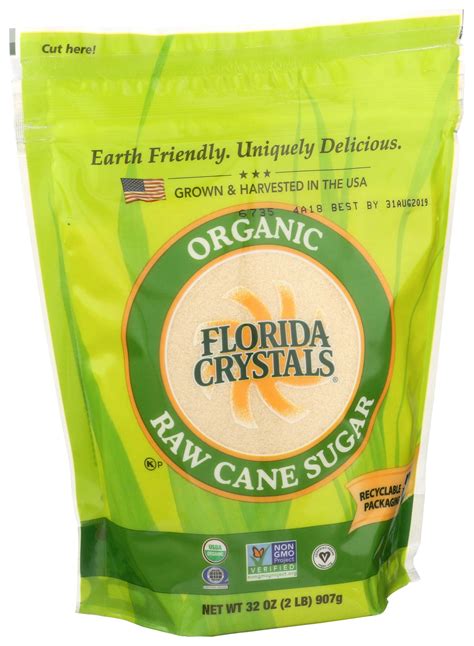 Florida Crystals Raw Cane Sugar Everything Organic