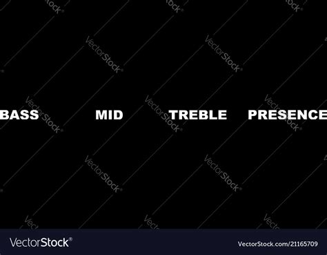 Guitar Ampifier Chicken Head Tone Knobs Royalty Free Vector