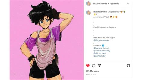Fan Art De Videl Muestra El Lado Más Bonito Y Encantador De La Hija De Mr Satán
