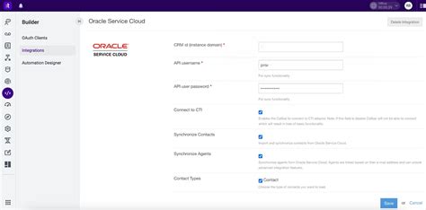 Activating Talkdesk Oracle Service Cloud Connector Knowledge Base