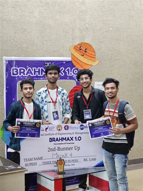 Hackathon Innovation Teamwork Engineering Techforgood Brahmax10 Mechx4 Learningbydoing
