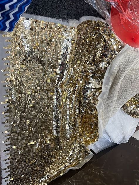 Dress Material Sequence Fabric Freeup