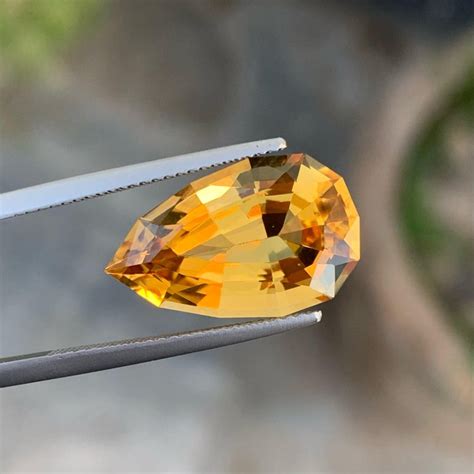 Sparkling Natural Citrine For Pendant 790 Ct Brazilian Citrine For