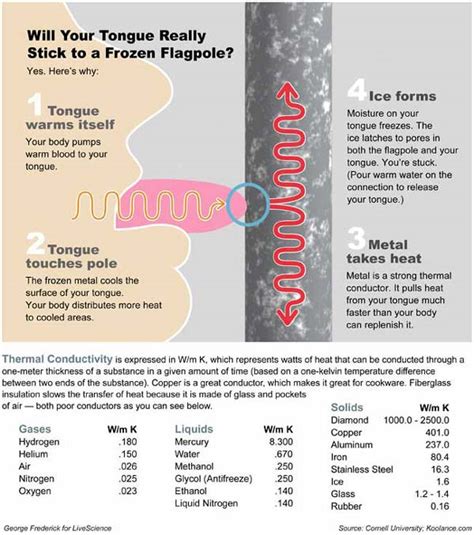 Will Your Tongue Really Stick To A Frozen Flagpole Live Science