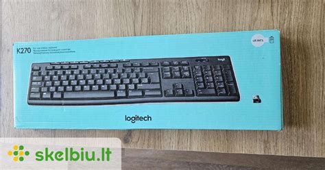 Logitech K270 Skelbiu Lt