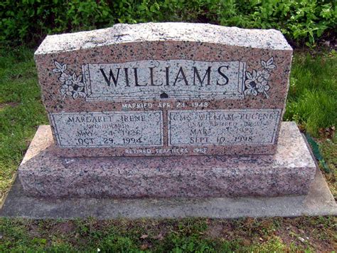William Eugene Williams 1927 1998 Find A Grave Memorial