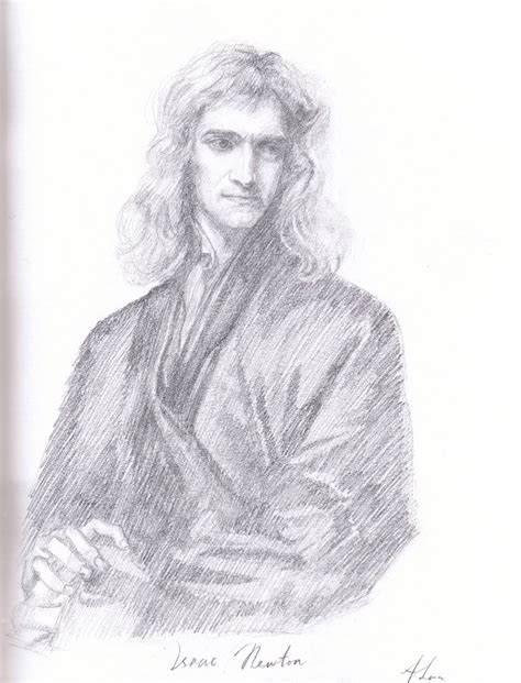 Isaac Newton Sketch At Explore Collection Of Isaac