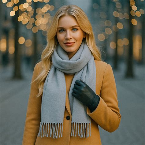 Esarfa Din Casmir 190x65 Cm Isobelro