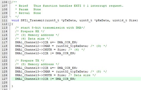 spi1 transit problem stmicroelectronics community
