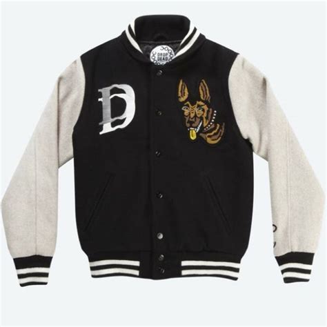Drop Dead Death Varsity Jacket Mens Fashion Tops And Sets Hoodies On Carousell