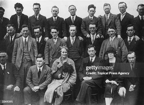 Eamon De Valera Head Of The Irish Fianna Fail Republican Party