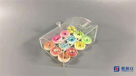 Wholesale Custom Rectangular Clear Plastic Plexiglass Creative Candy