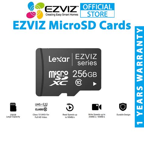 Ezviz Microsd Cards Memory Card Class 10 Micro Sd Card 256gb 512gb Shopee Malaysia