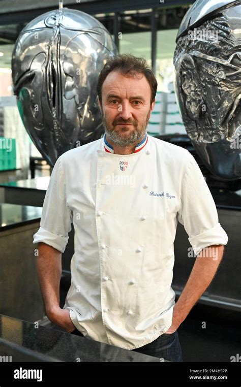 Portrait Of Patrick Roger French Chocolate Artist And Sculptor In His