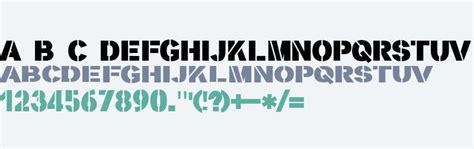 Alyssa Stencil Scriot Fonts Free Download Onlinewebfonts Com