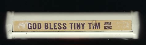 Tiny Tim God Bless Tiny Tim 1968 Debut Lear Ampex Reprise T10 8 Track Tape