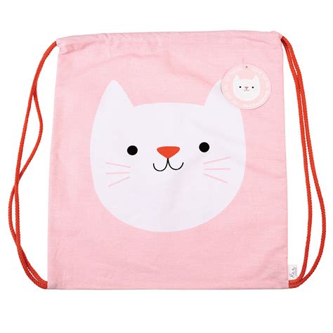 cookie The Cat Drawstring Bag ﻿rex London