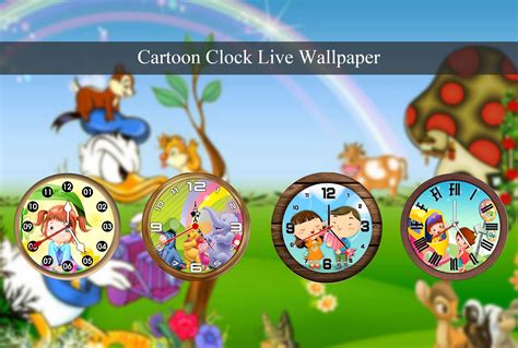 Descargar Cartoon Clock Live Wallpaper Apk Última Versión 16 Para Android
