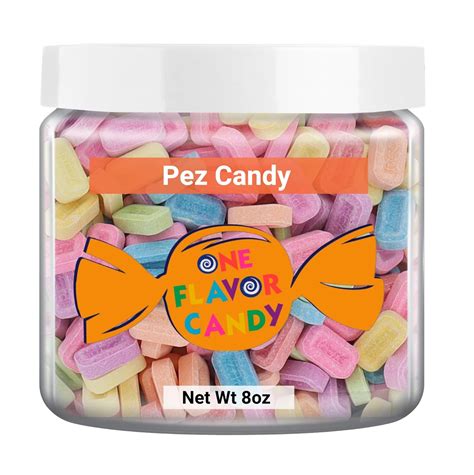 One Flavor Candy Pez Candy Recambio De Caramelo Suelto Sin Envolver