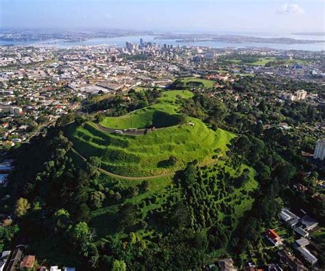 Mount Eden Volcano Auckland Citys Highest Peak