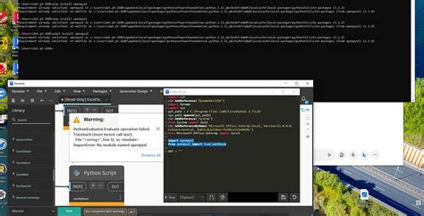 Openpyxl Module Developers Dynamo