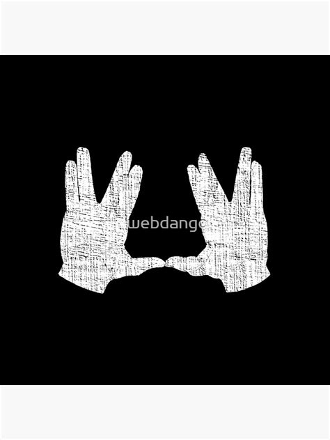 Jewish Mystic Symbol Aaronic Blessing Birkat Kohanim Hand Gesture