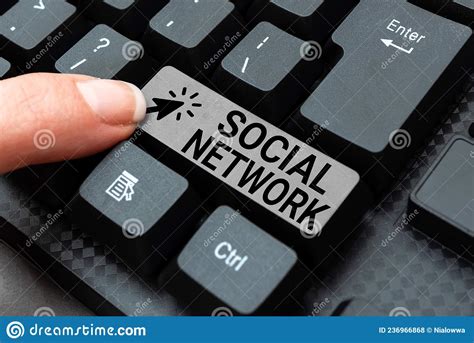 Text Showing Inspiration Social Network Business Approach A Framework