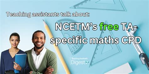 Free Ncetm Ta Specific Maths Cpd Twinkl Digest Education News