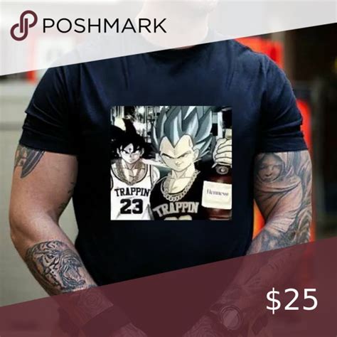 Goku And Vegeta Trappin Classic Tshirt22829
