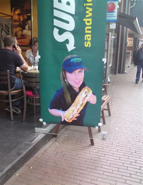 Subway Uses Dwarf To Make Sandwich Look Bigger