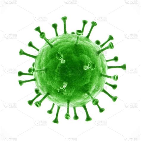 3d渲染病毒特写