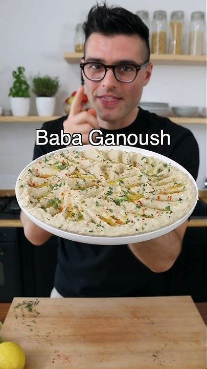 Baba Ganoush Creamy Eggplant Dip Youtube